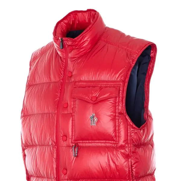 Moncler Padded Vest - Red