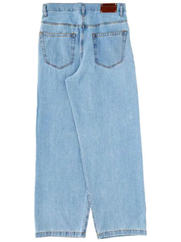 Dries Van Noten Penning Jeans - Blue