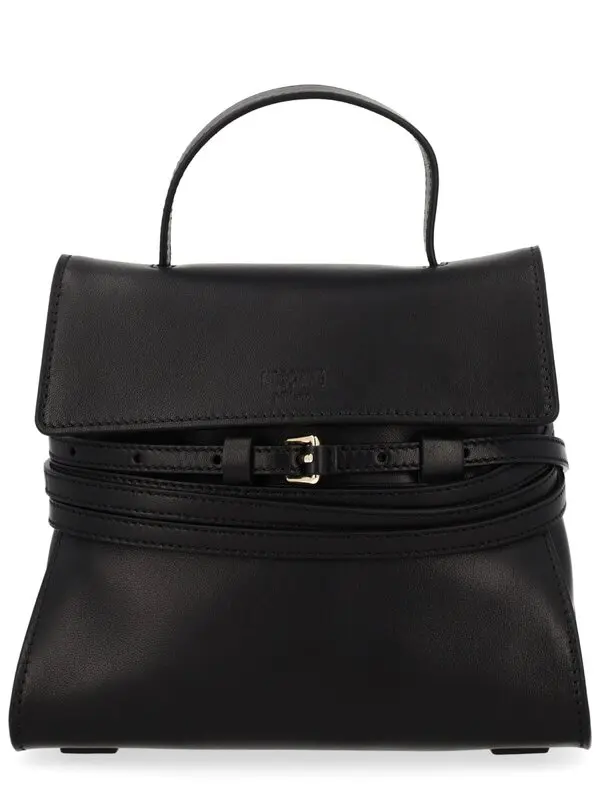 Moschino Borsa Tie Me Small Bag - Black