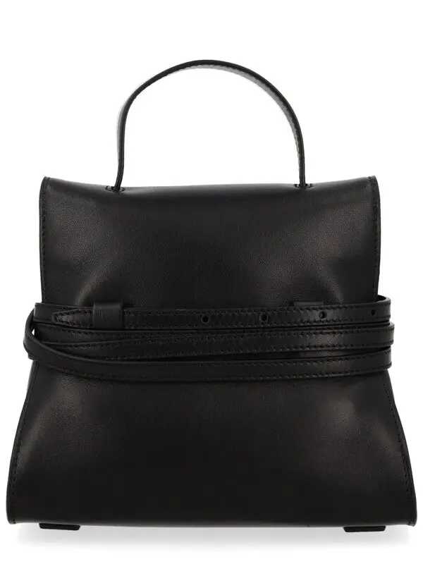 Moschino Borsa Tie Me Small Bag - Black