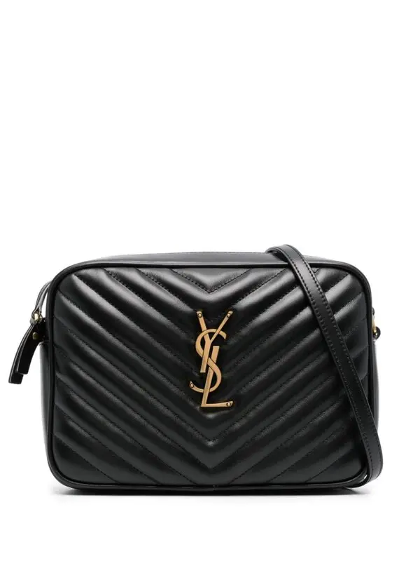 Saint Laurent Lou Quilted Leather Crossbody Bag - Multicolor