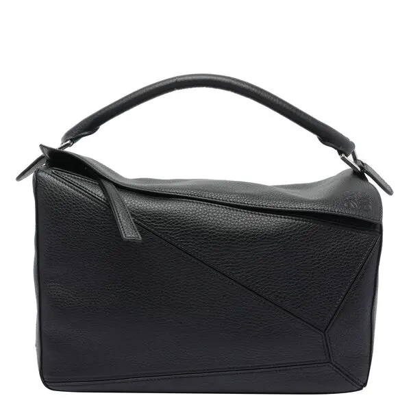 Loewe Large Puzzle Handbag - Black