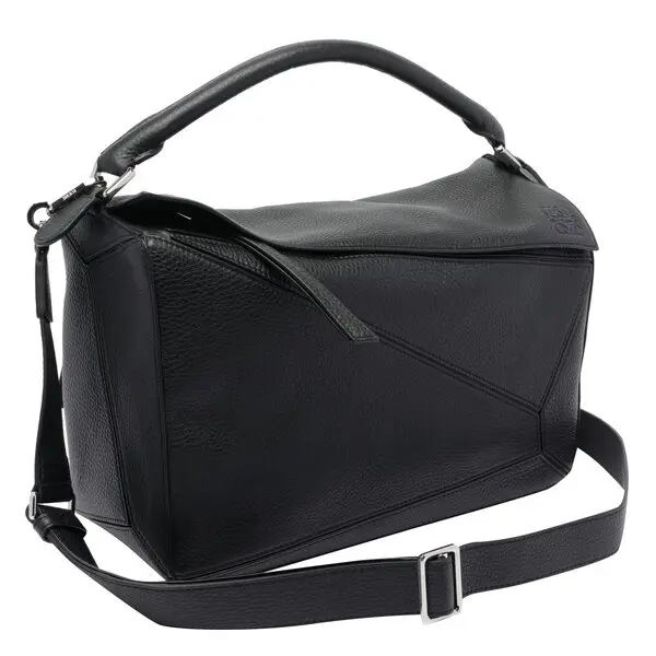 Loewe Large Puzzle Handbag - Black