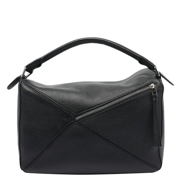 Loewe Large Puzzle Handbag - Black