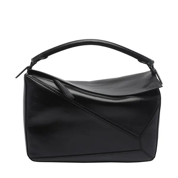 Loewe Large Puzzle Handbag - Black
