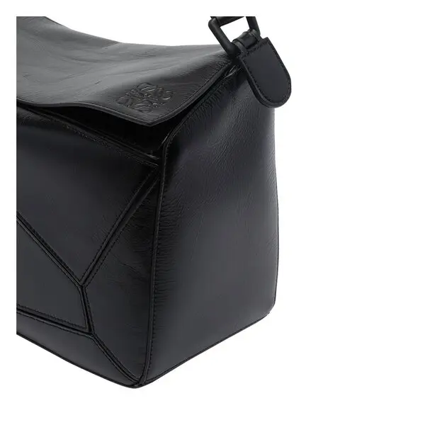 Loewe Large Puzzle Handbag - Black