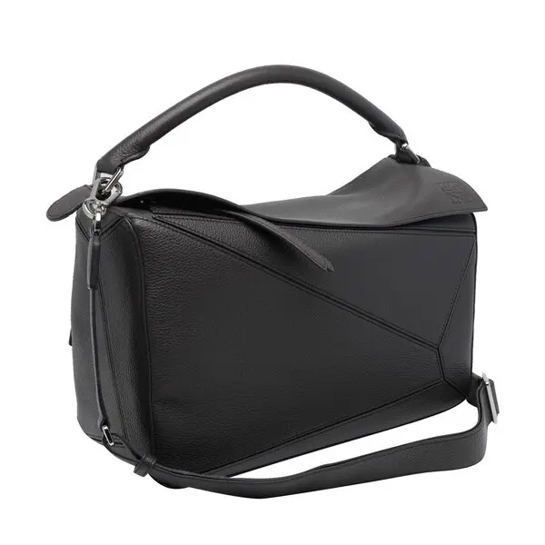 Loewe Large Puzzle Handbag - Gray