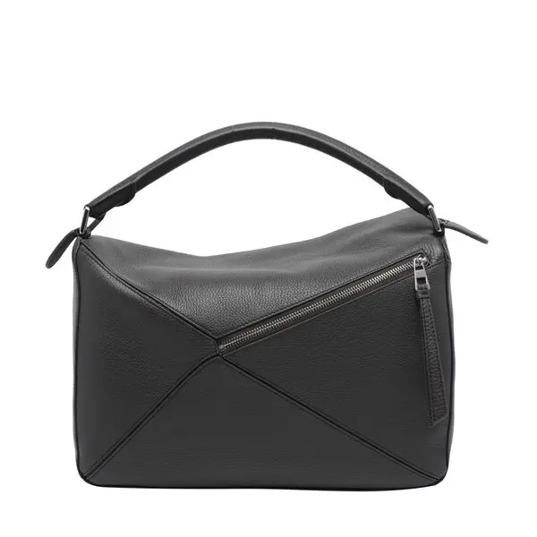 Loewe Large Puzzle Handbag - Gray