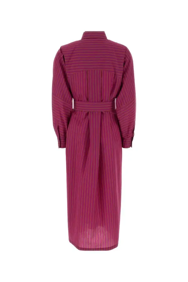 Max Mara Embroidered Poplin Lord Shirt Dress