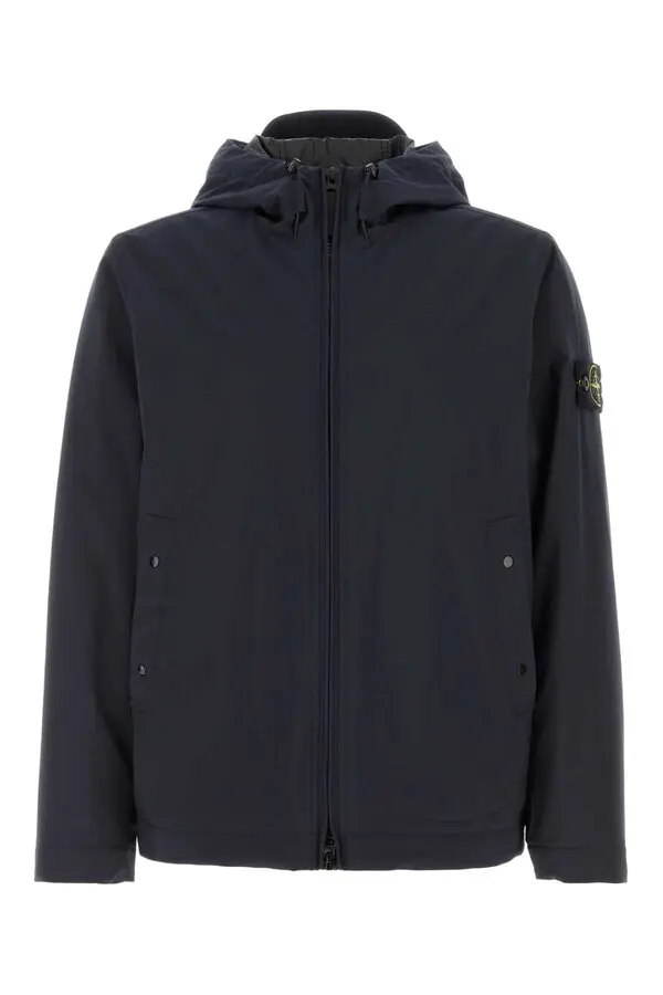 Stone Island Stretch Polyester Padded Jacket - Blue