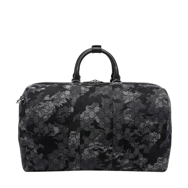 Gucci Large Gg Canvas Duffle Bag