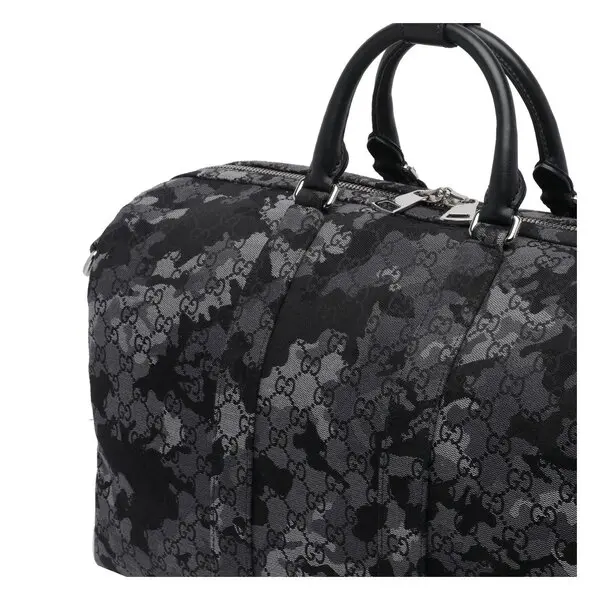 Gucci Large Gg Canvas Duffle Bag
