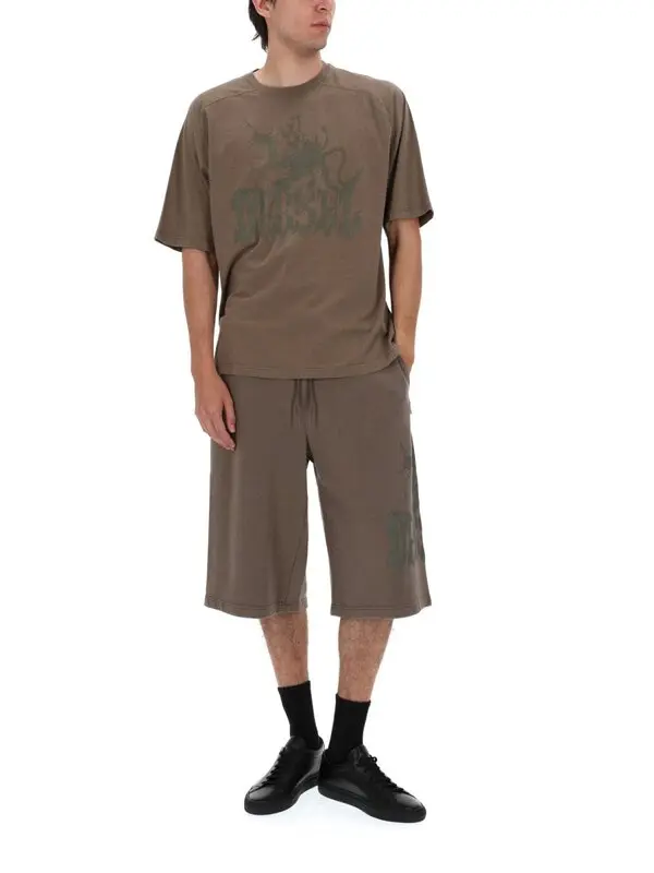 DIESEL® T-shirt Jussi Con Logo - Brown