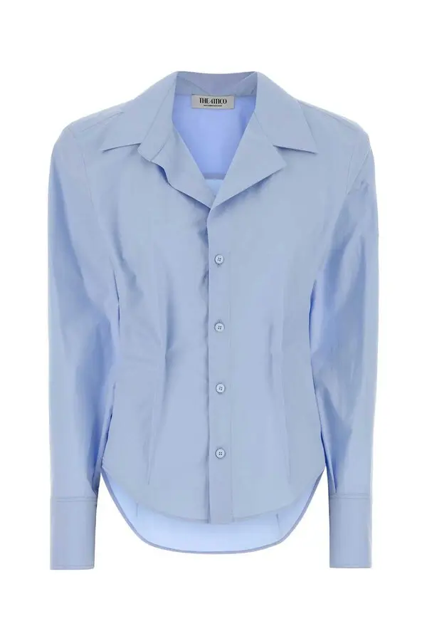 Attico Light Poplin Shirt - Blue