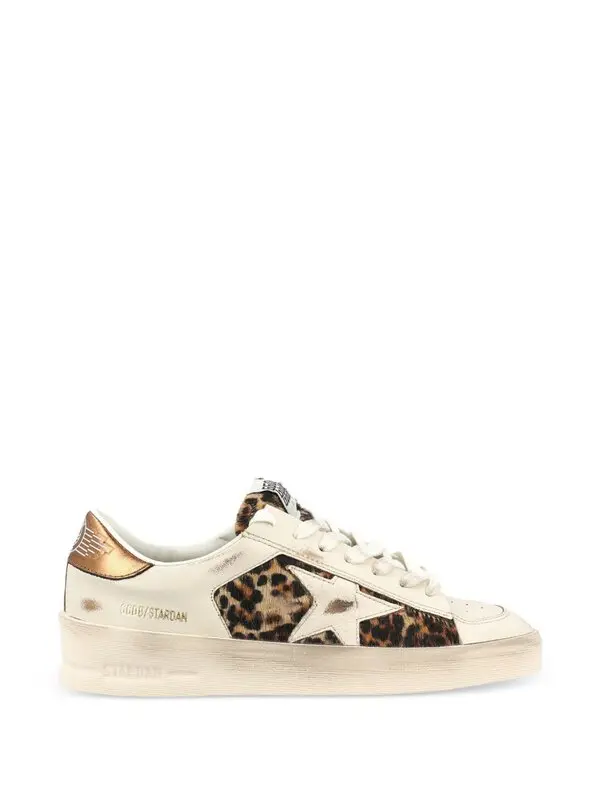 GOLDEN GOOSE Stardan Glitter Star Sneakers - Multicolor