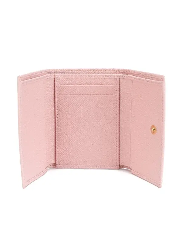 Dolce & Gabbana Leather Flap French Wallet