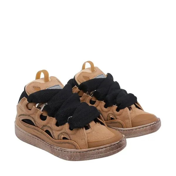 LANVIN Curb Sneakers - Brown
