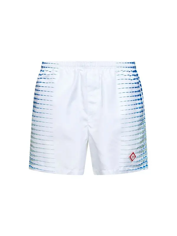 Casablanca Technical Fabric Printed Swim Shorts