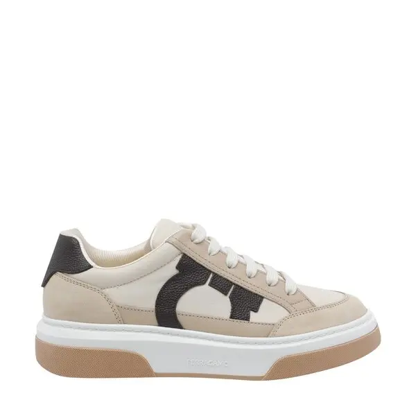 FERRAGAMO Gancini Low Sneakers
