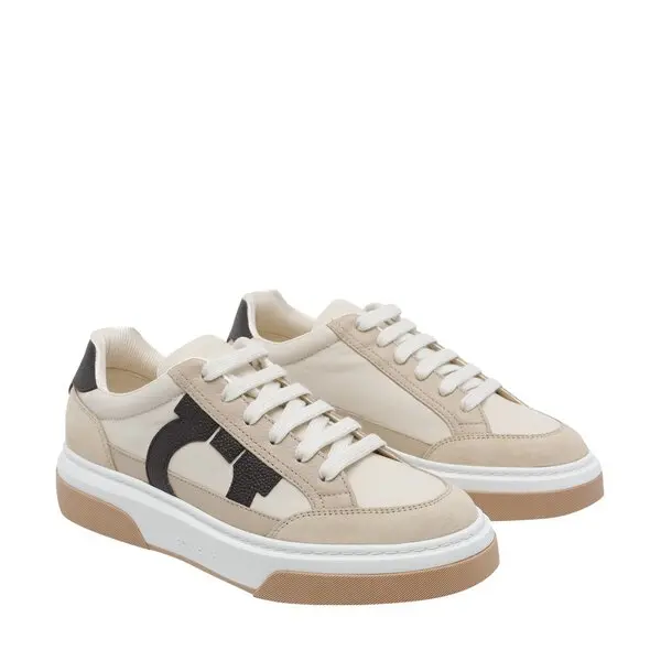 FERRAGAMO Gancini Low Sneakers