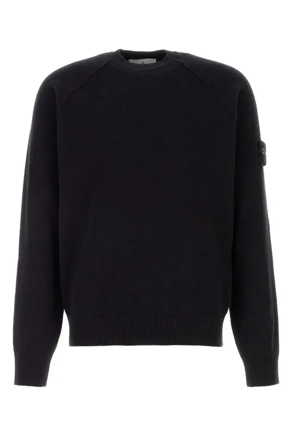 Stone Island Midnight Cotton Sweater - Blue