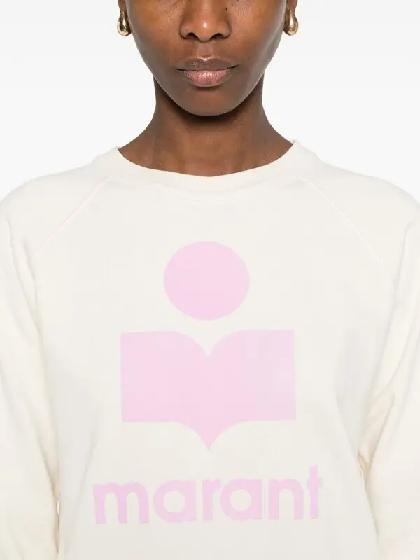 Isabel Marant Étoile Millyny Cotton Crewneck Sweatshirt - Multicolor