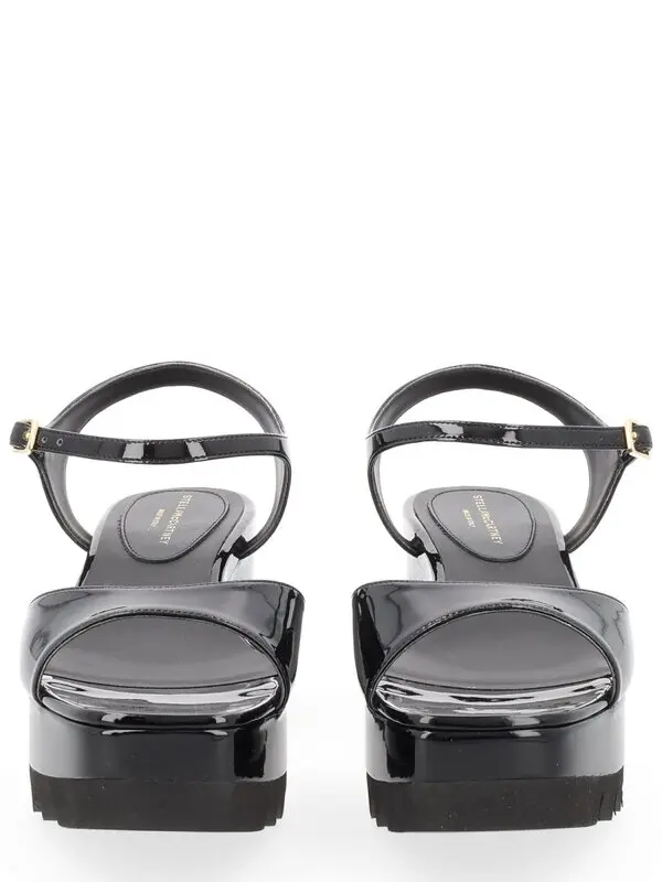 Stella McCartney Sanda Elyse Platform Sandals - Black