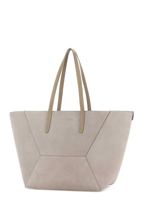 Brunello Cucinelli Shopping Bag - Gray