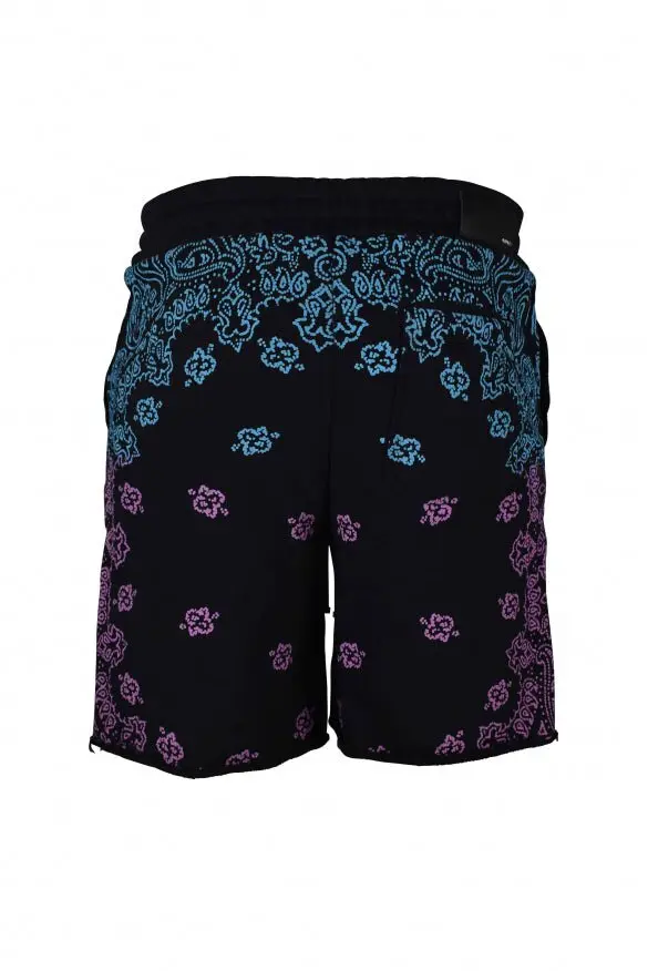 Amiri Cotton Bandana Print Shorts