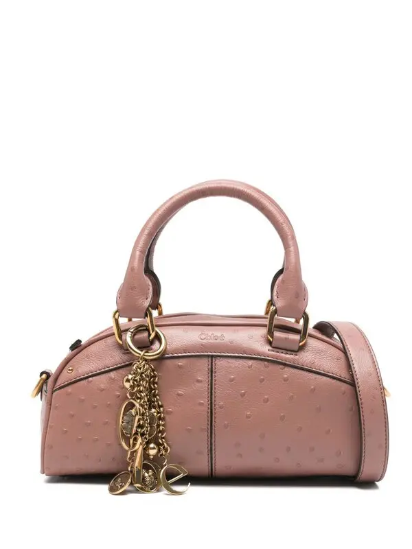Chloé Small Bowling Leather Handbag - Multicolor