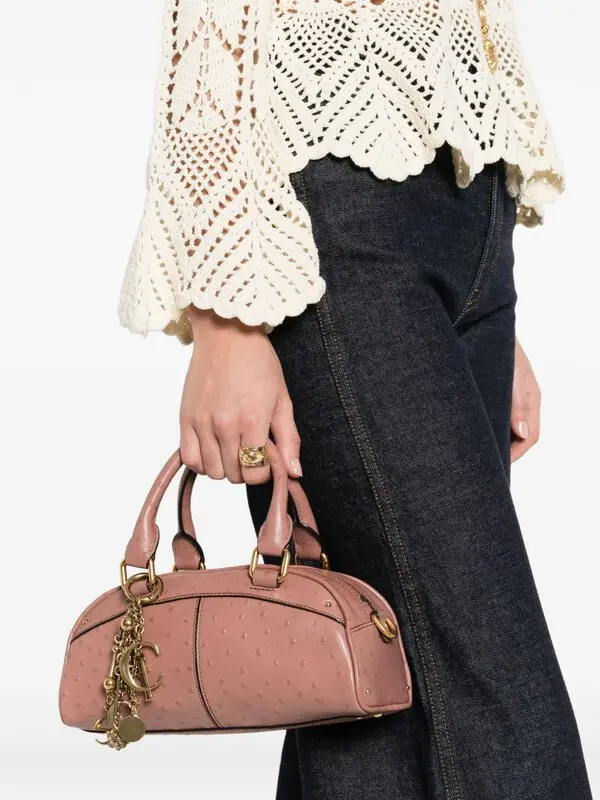 Chloé Small Bowling Leather Handbag - Multicolor