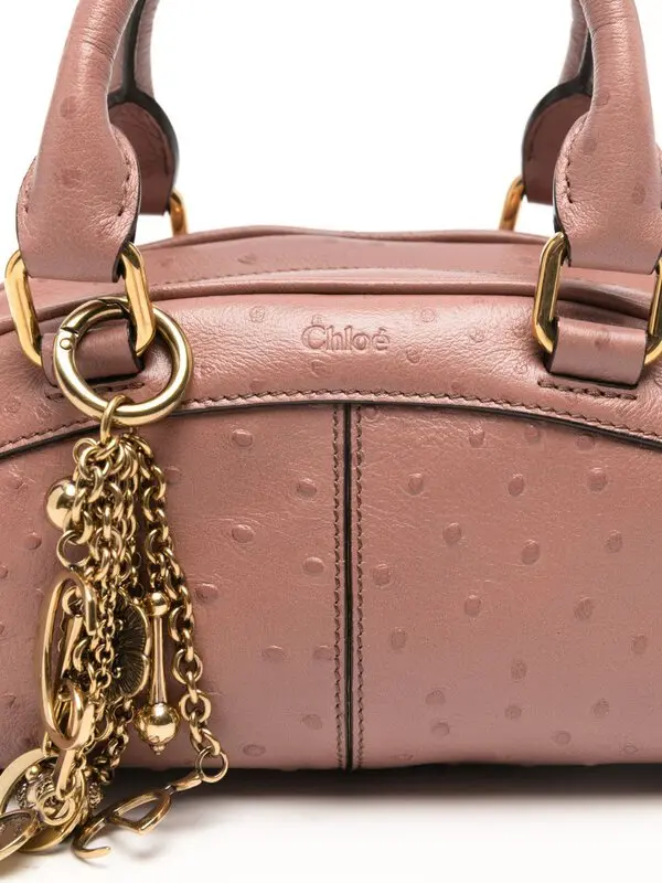 Chloé Small Bowling Leather Handbag - Multicolor