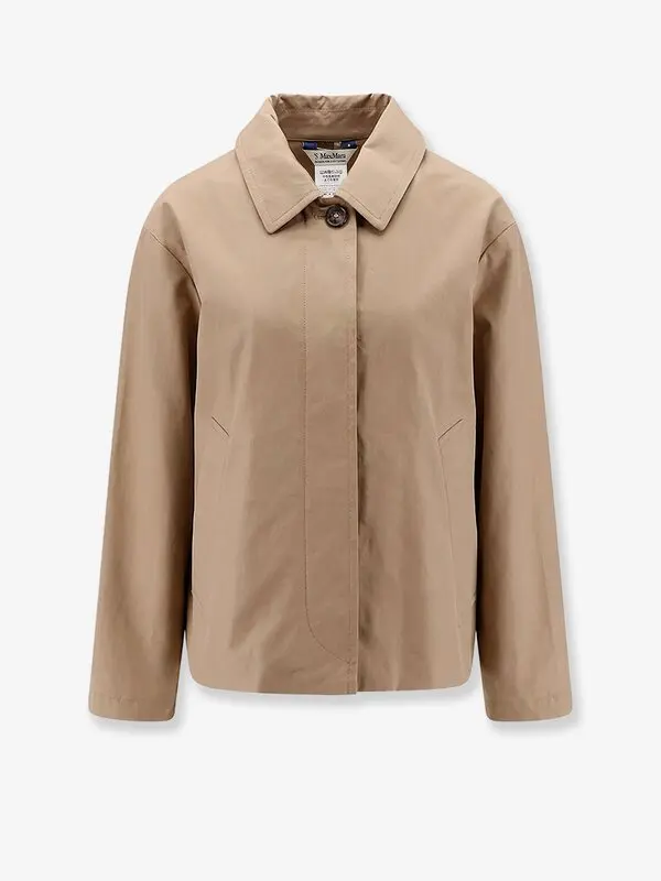 Max Mara Biologic Cotton Blend Jacket - Multicolor