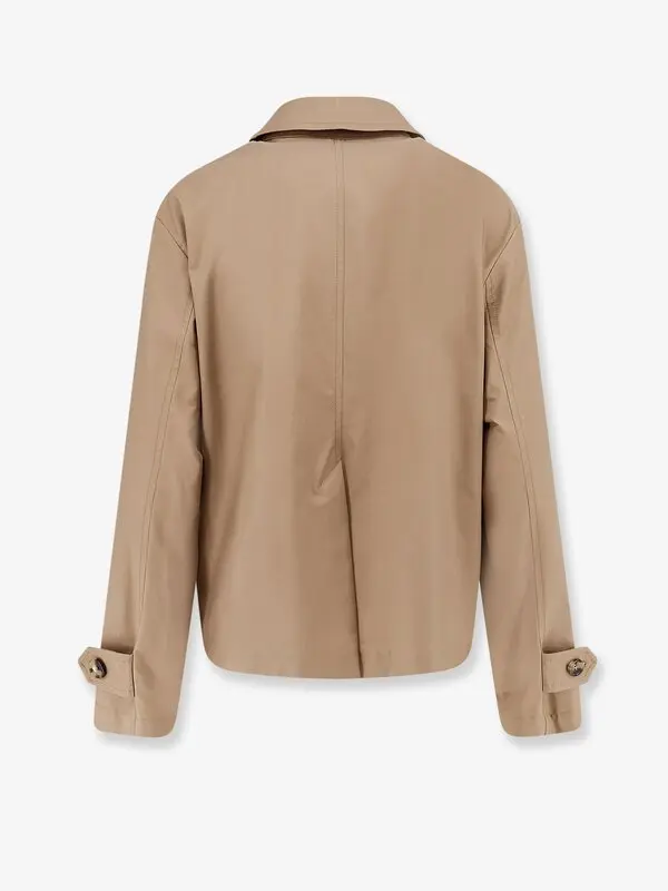 Max Mara Biologic Cotton Blend Jacket - Multicolor