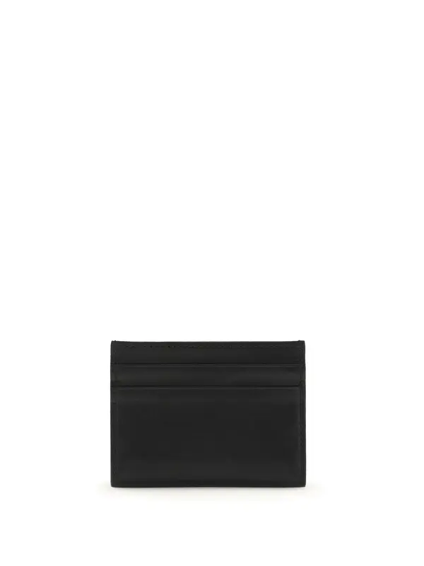 Dolce & Gabbana Leather Card Holder - Black