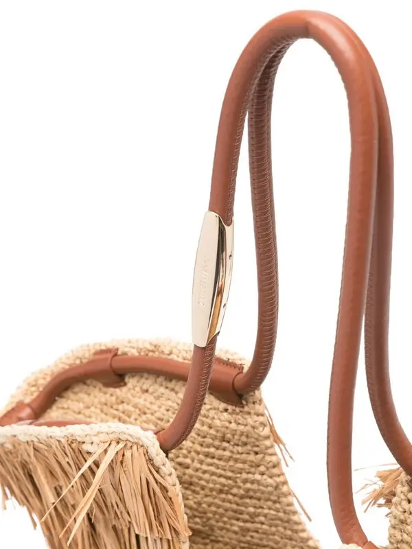 Zimmermann Goldentime Raffia Tote Bag