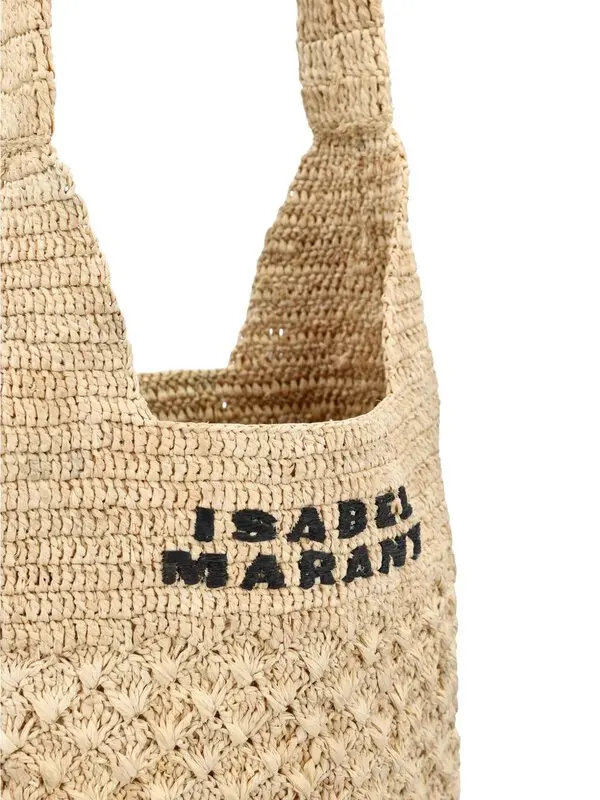 Isabel Marant Étoile Praia Small Raffia Tote - Multicolor