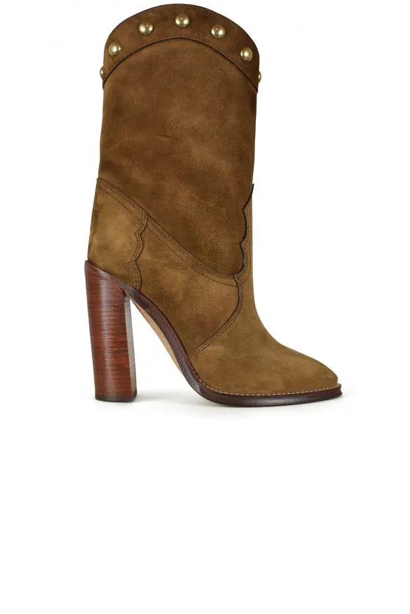 Saint Laurent Kate" Suede Boots