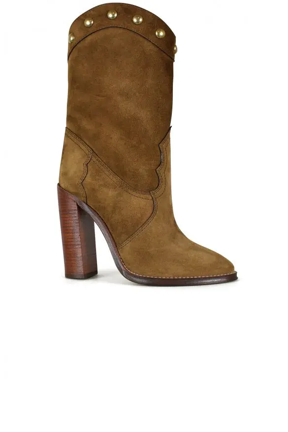 Saint Laurent Kate" Suede Boots