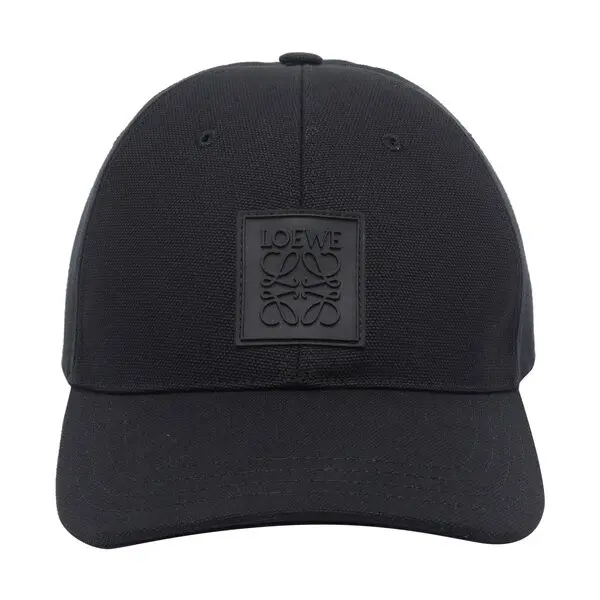 Loewe Anagram Patch Baseball Cap - Black