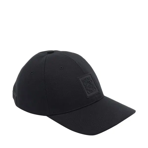Loewe Anagram Patch Baseball Cap - Black