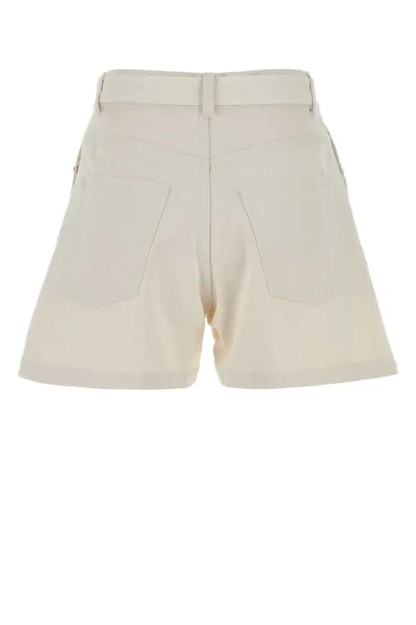 Sacai Polyester And Wool Blend Shorts