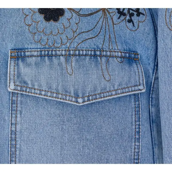 Valentino Garavani Embroidered Denim Jacket
