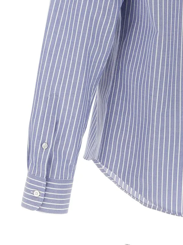 Valentino Garavani Striped Shirt - Blue