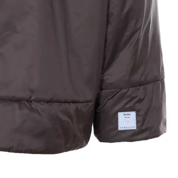 Max Mara Daria Padded Canvas Jacket - Brown