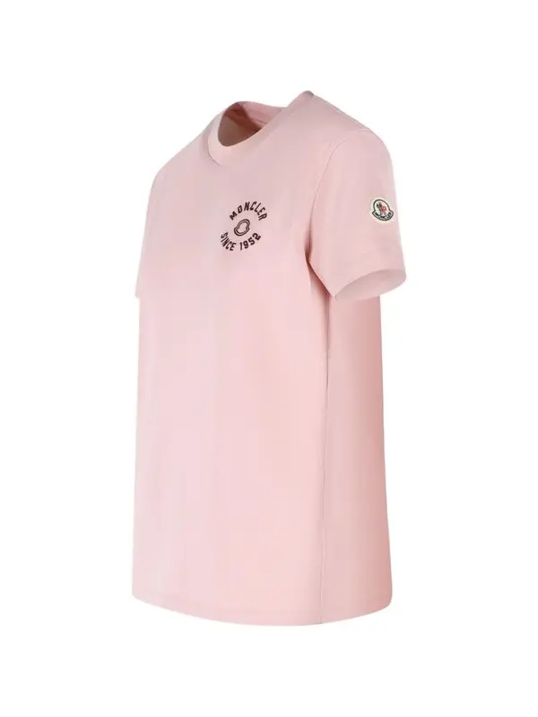Moncler Logo Cotton T-shirt - Multicolor