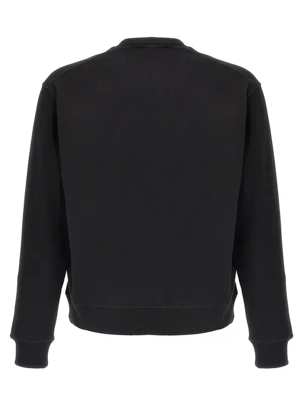 Dsquared2 Cool Fit" Cotton Sweatshirt With Velvet Logo