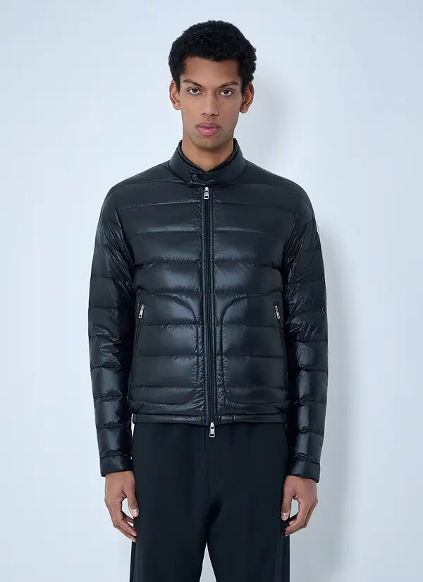 Moncler Acorus Quilted Puffer Jacket - Black