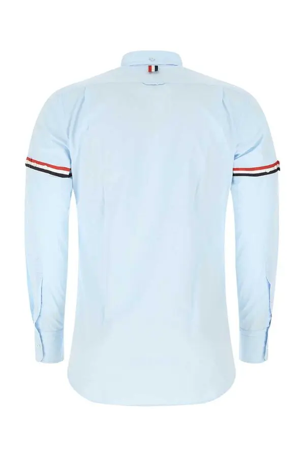 Thom Browne Powder Cotton Shirt - Blue