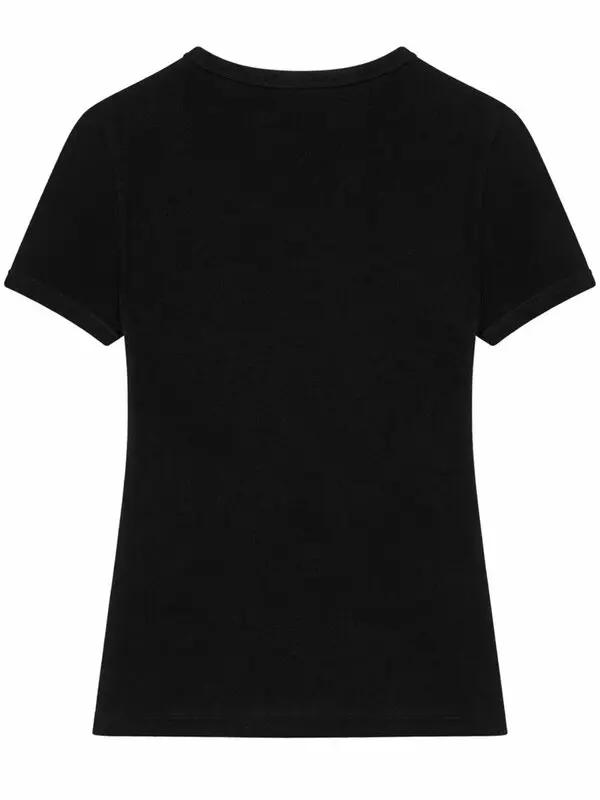 COURREGES Courrèges Baby Spongy T-shirt - Black